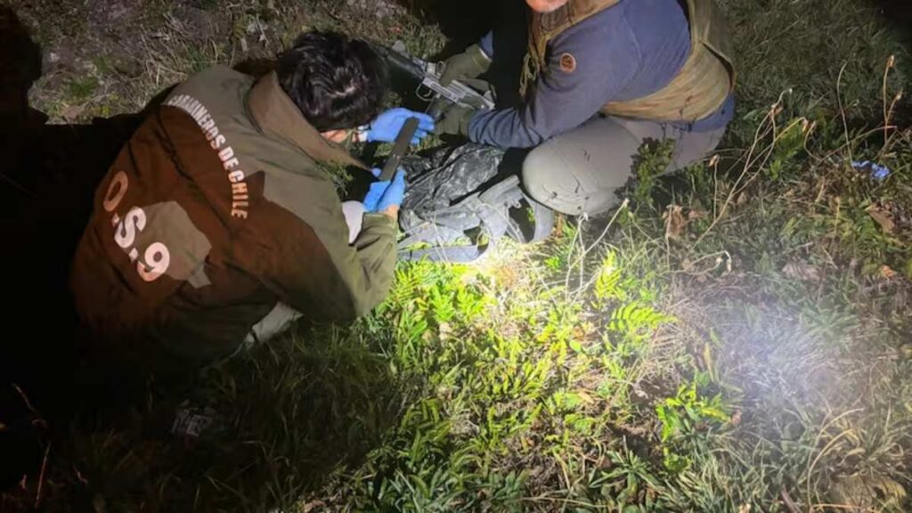 Carabineros recupera subametralladora UZI extraviada en sector La Colonia